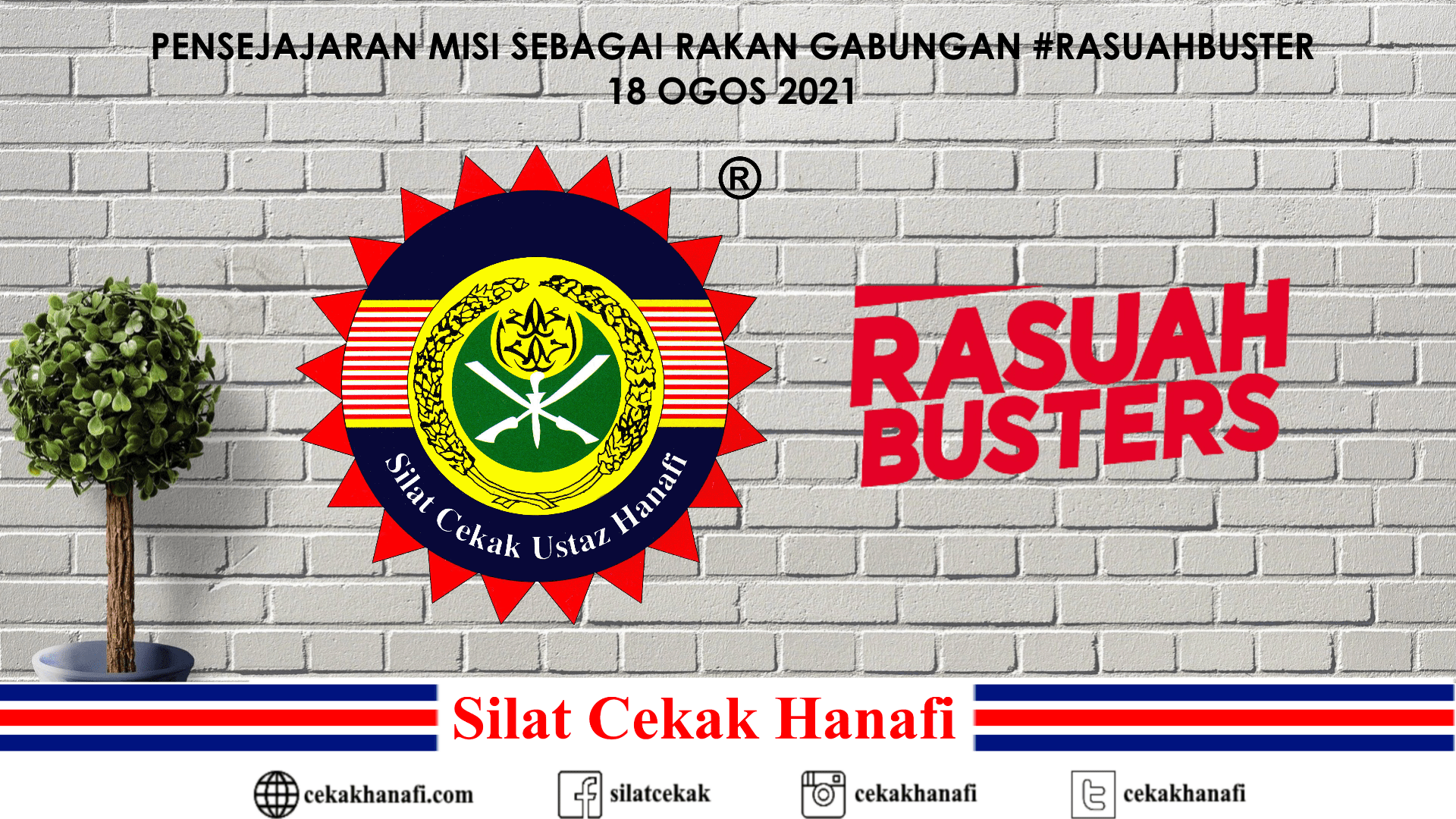 PENSEJAJARAN MISI SEBAGAI RAKAN GABUNGAN #RASUAHBUSTERS | cekakhanafi.com